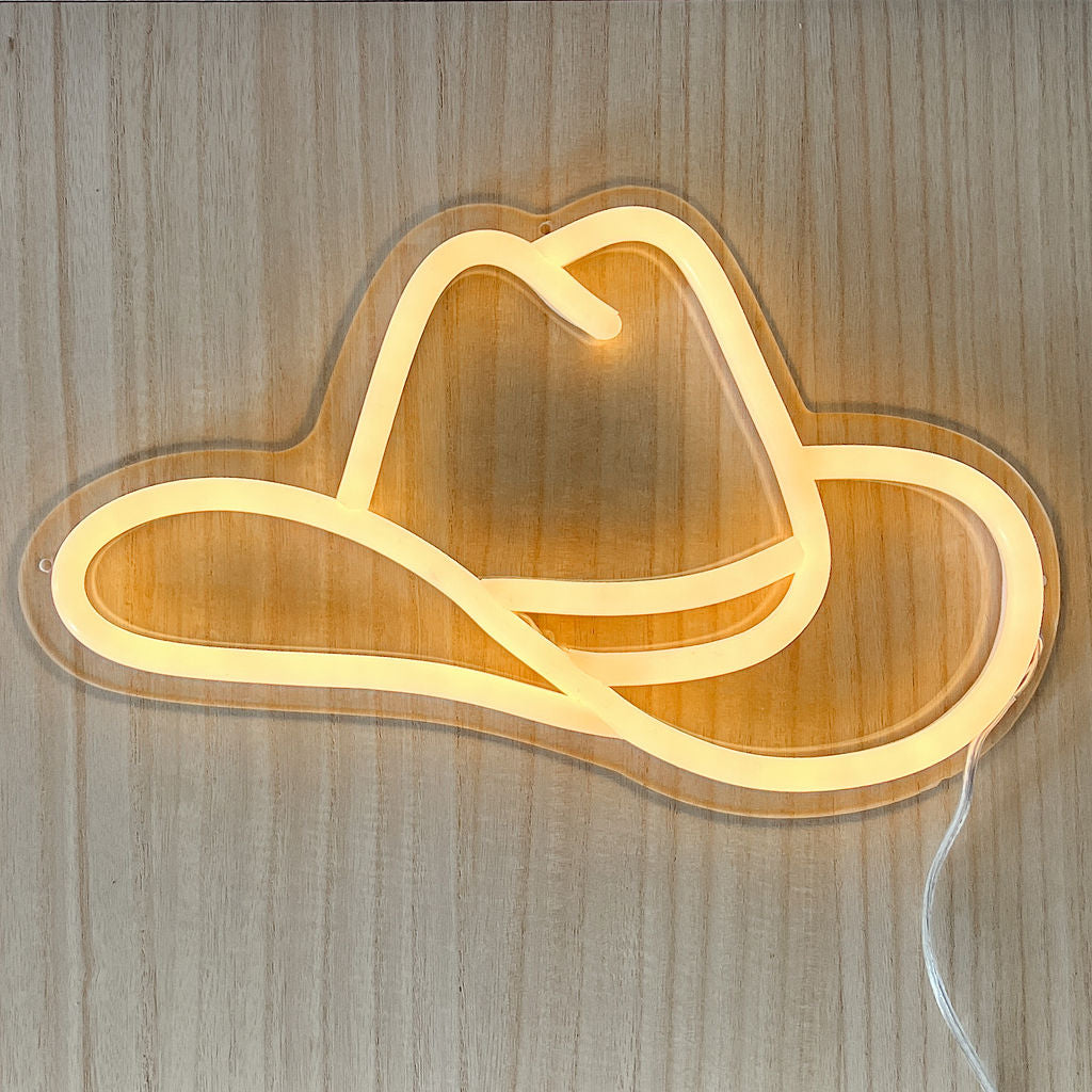 Cowboy Hat | LED Neon Sign |Brite Lite New Neon