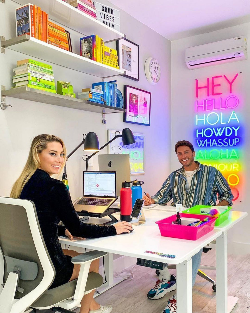 HEY HELLO HOLA | LED Neon Sign | Brite Lite New Neon